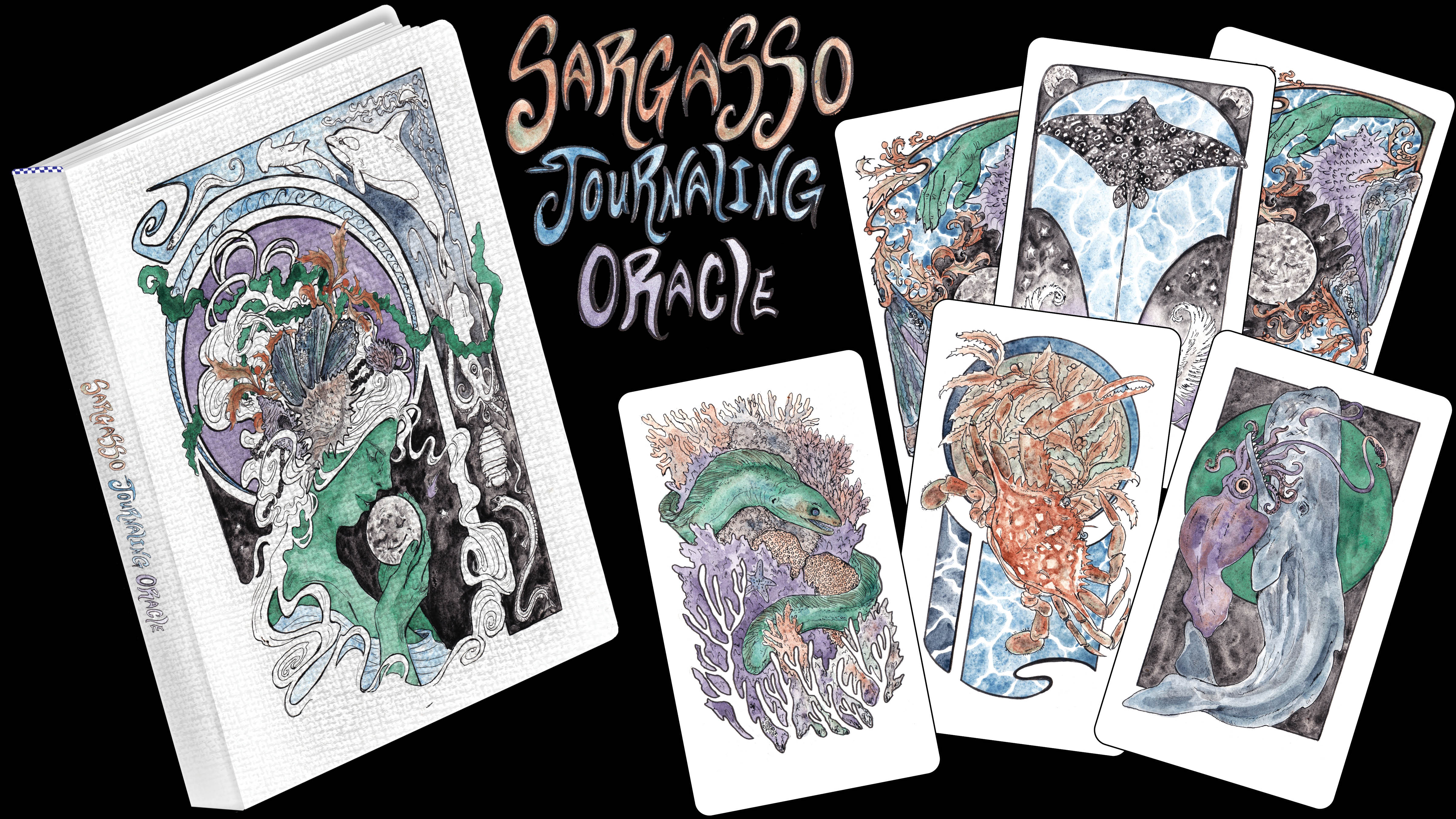 New Oracle Project: Sneak Peek – AmberRaeWatercolor